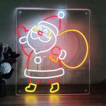 Santa Claus Christmas Neon Sign Perfect Gift | Liuyang Lamps