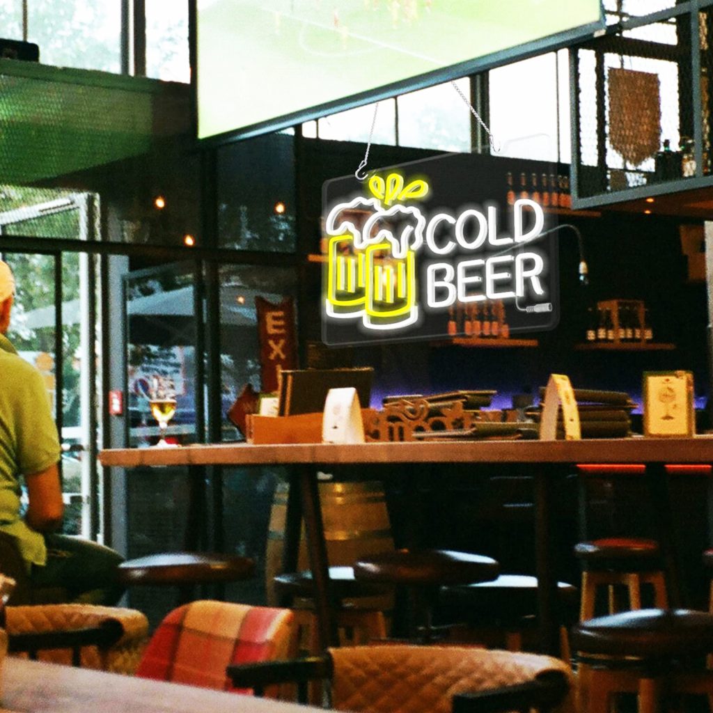 Cold Beer Neon Sign | Liuyang Lamps