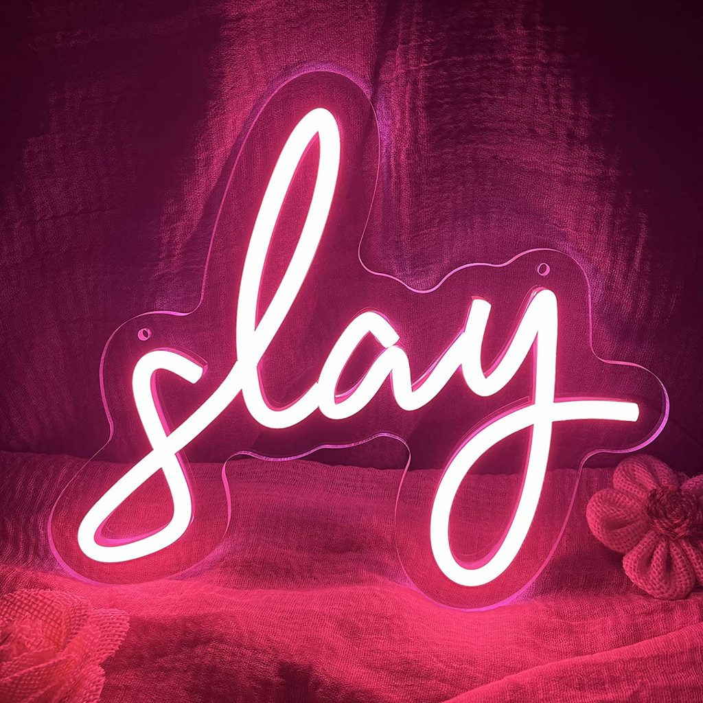 Pink Slay Neon Sign | Liuyang Lamps